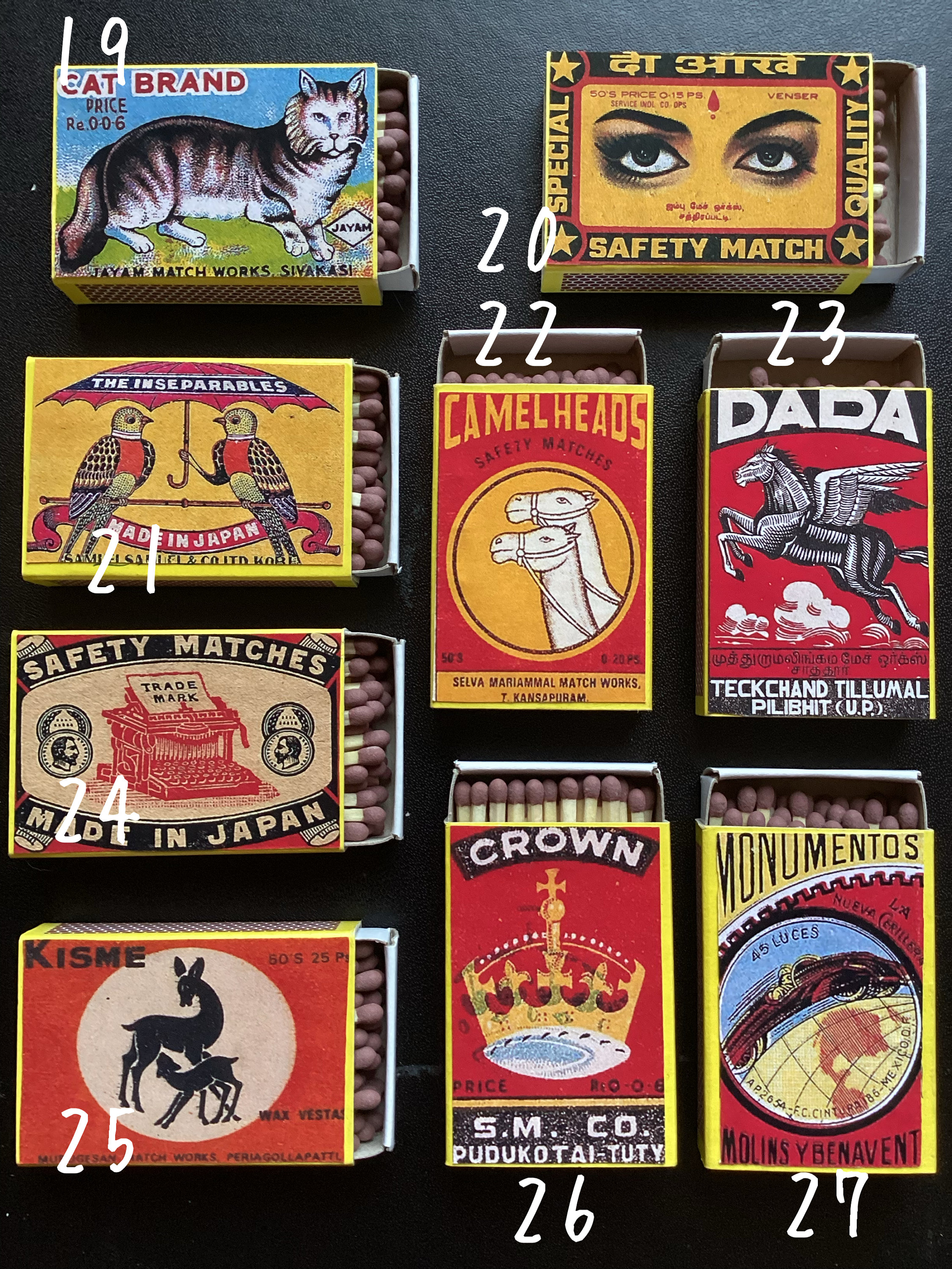 Vintage Matchboxesmatchbox Collection Smatchbox Lover - Etsy UK