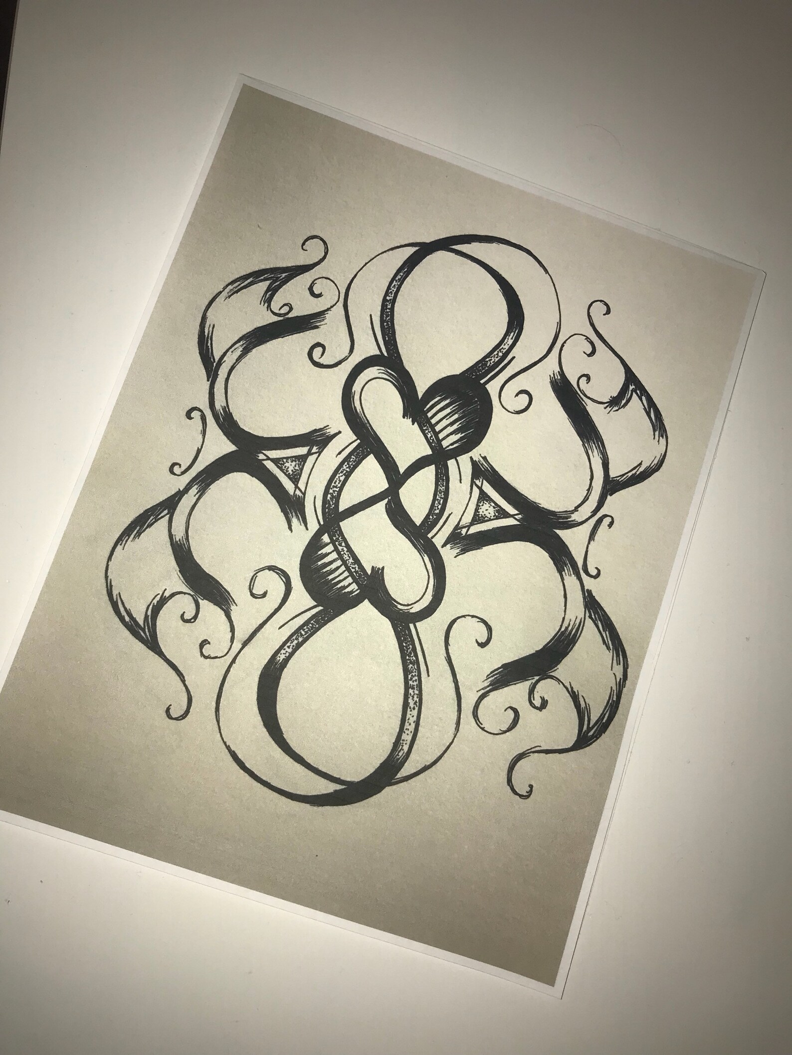 Print of Original Design "forever Love" - Etsy