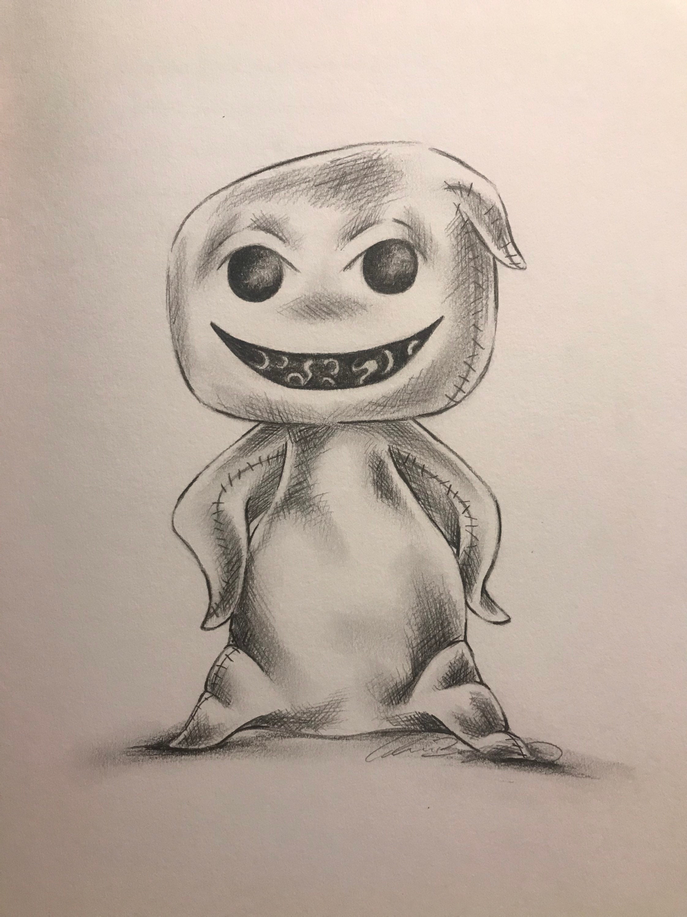 Handmade Fanart Baby Oogie Boogie From Nightmare Before Christmas. - Etsy