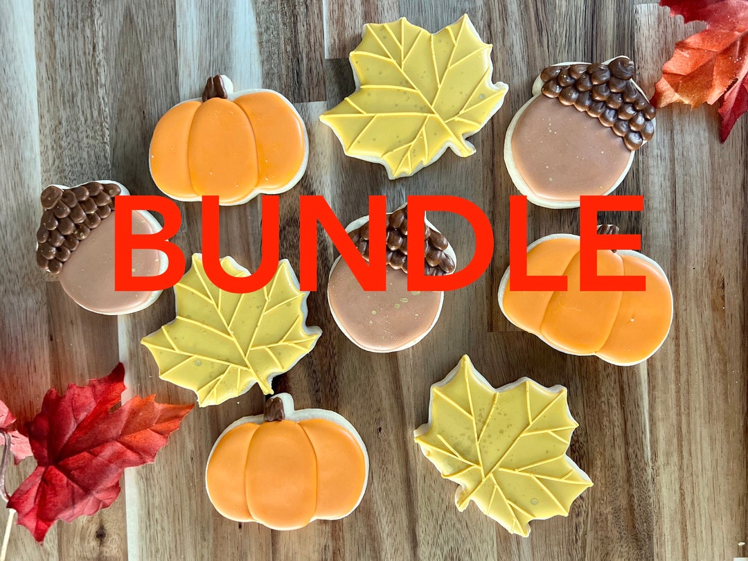 Fall Cookie Class for Beginners BUNDLE - Etsy