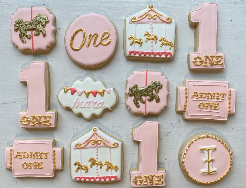 Carousel Cookies | Etsy