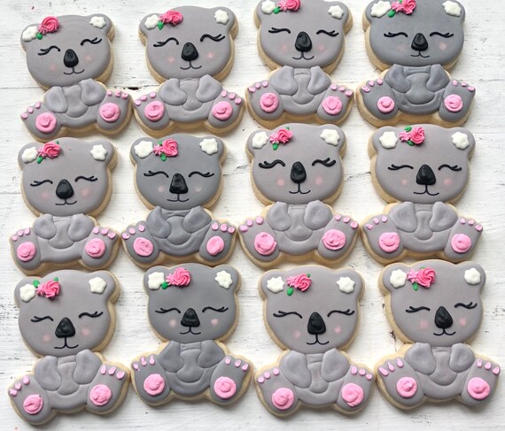 Koala Cookies | Etsy