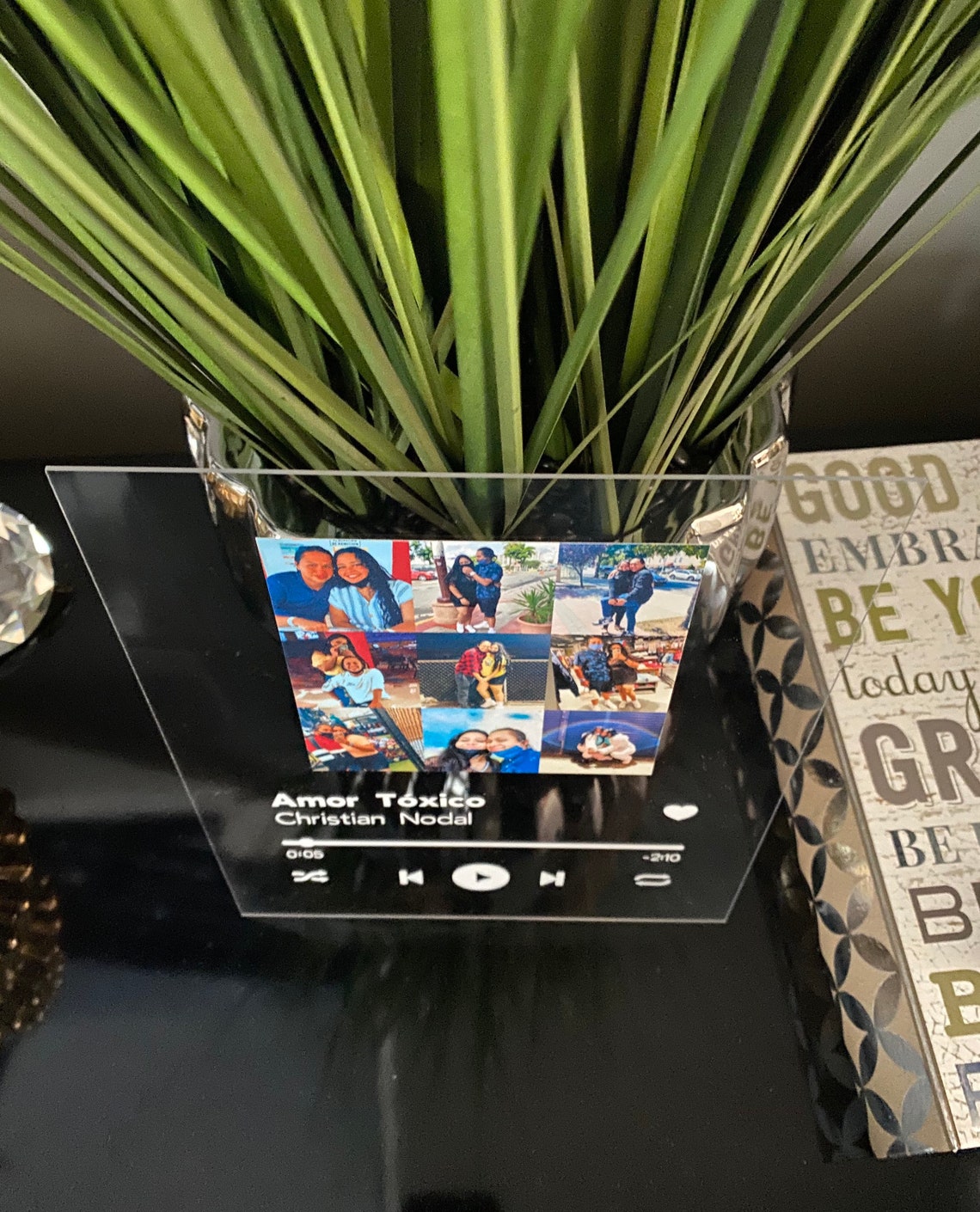 Custom Spotify 8x10 Song Sign Acrylic Music Album Cover | Etsy