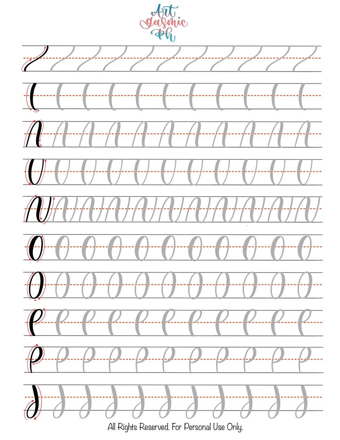 Brush Pen Calligraphy Worksheets 50 Pages of Quotes and Mantras Writing ...