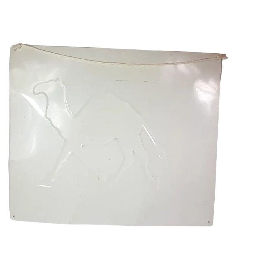 Vintage Cigarette Red Smoke Kamel Tin Sign R J Reynolds Tobacco Company ...