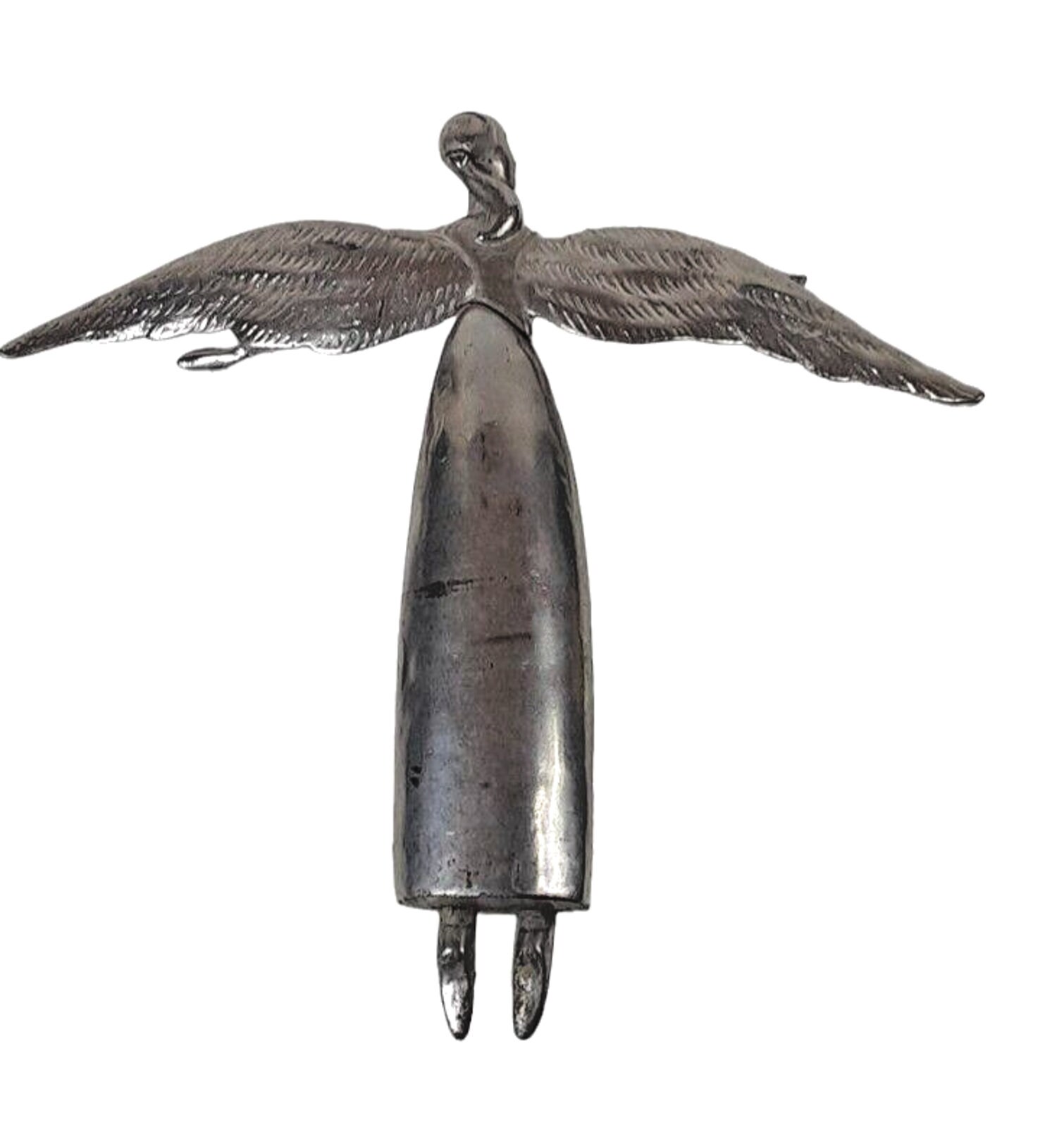 Vintage Pewter Metal Angel Ornament Rosemonde Gerard each Day I Love ...
