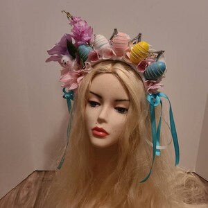 Easter Headpiece, Fascinator, Fantasy Crown, Fae - Etsy