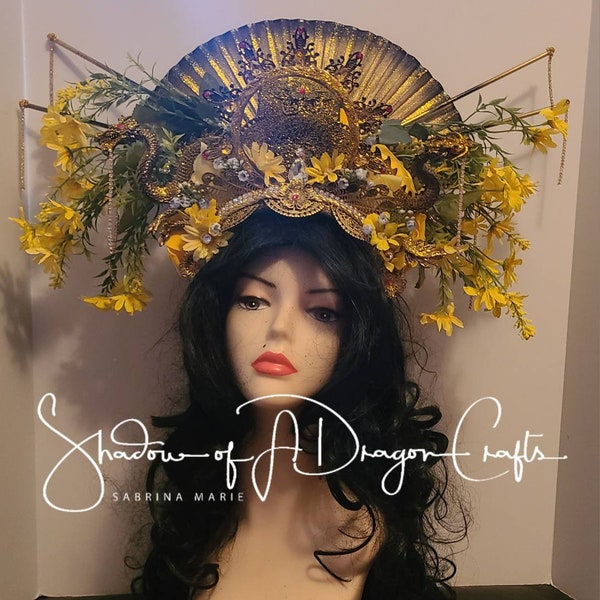Dragon Headpiece - Etsy