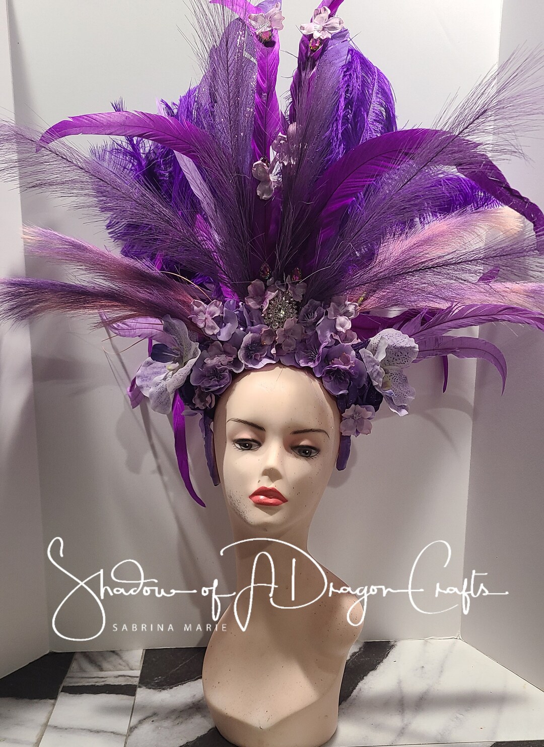 Made to Order Wing Headpiece - Etsy