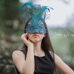 Blind Filigree Mask, Fascinator - Etsy