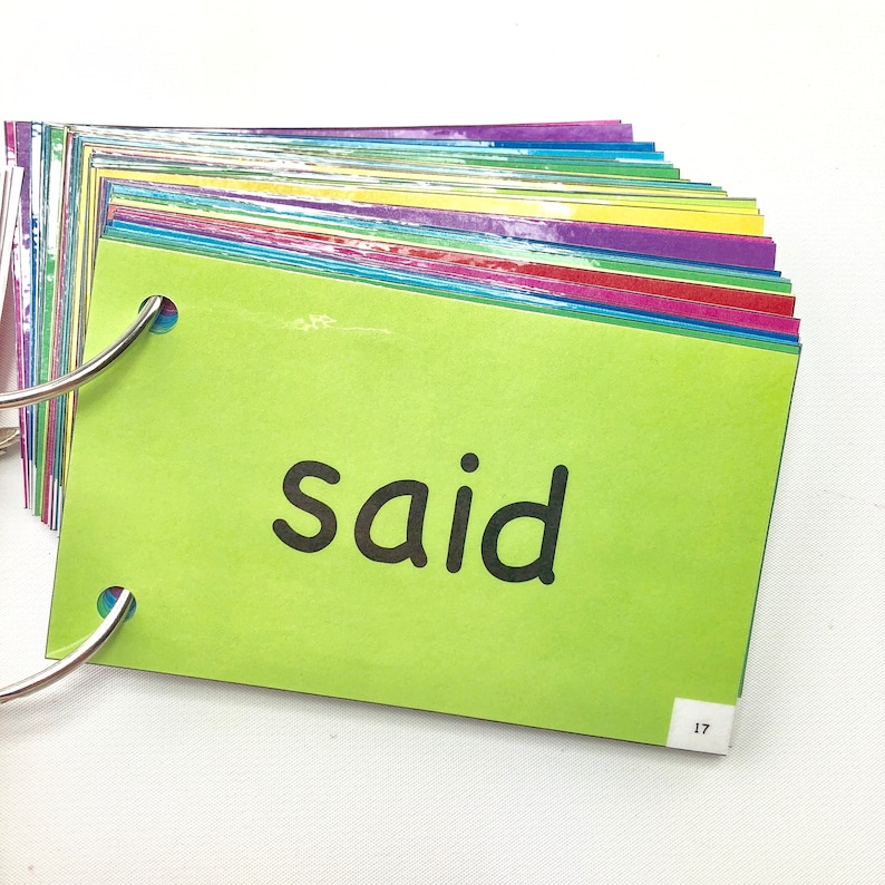 Printable Kindergarten Tricky Word Flash Cards - Digital File - Etsy