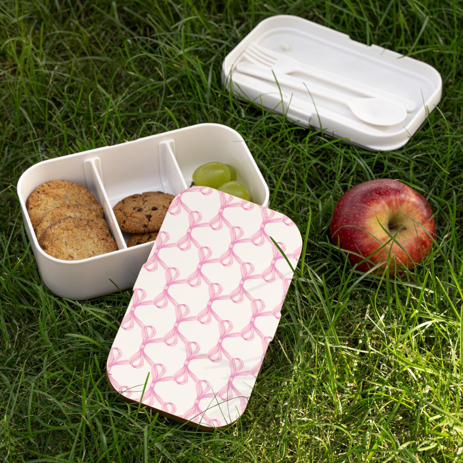 Coquette Bow Bento Box, Cute & Trendy Lunch Box for Kids, Teens and ...