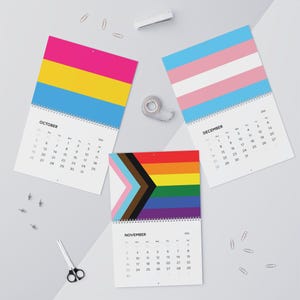 Pride Flags Wall Calendar 2025, LGBTQ+ Pride, Gift Idea, Home Decor ...