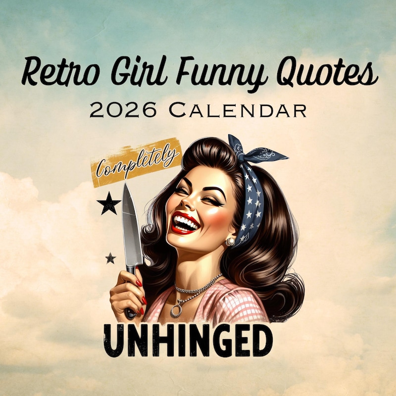 2026 Pin up Calendar - Etsy