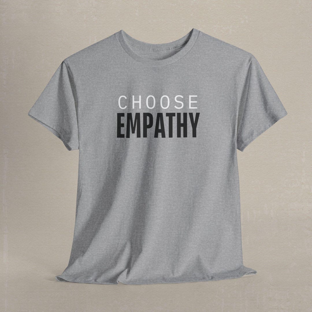 Choose Empathy Tee, Spread Kindness & Positivity, Teacher Tee, School Staff Shirt, SEL Shirt ...