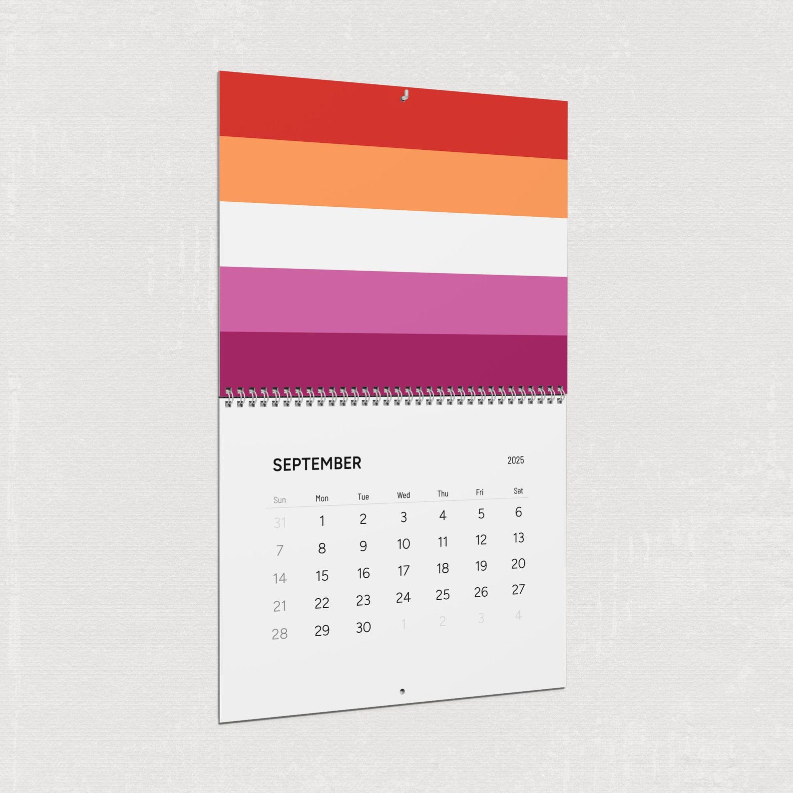 Pride Flags Wall Calendar 2025, LGBTQ+ Pride, Gift Idea, Home Decor ...