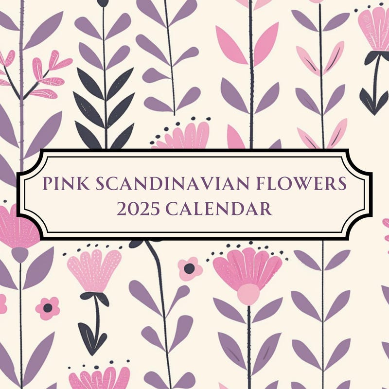 Nordic Calendar - Etsy
