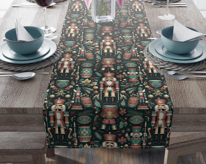 Nutcracker Table Runner | Nutcracker Theme Decor, Nutcracker Christmas ...
