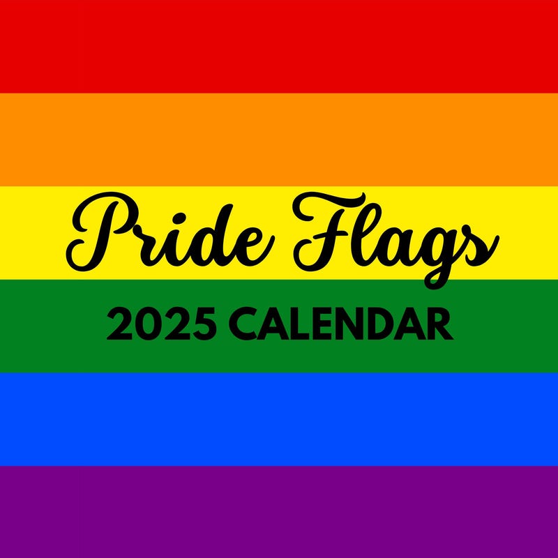 Lgbtq 2025 Calendar - Etsy