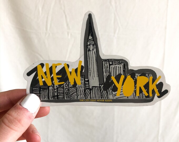 New York City Sticker - Etsy