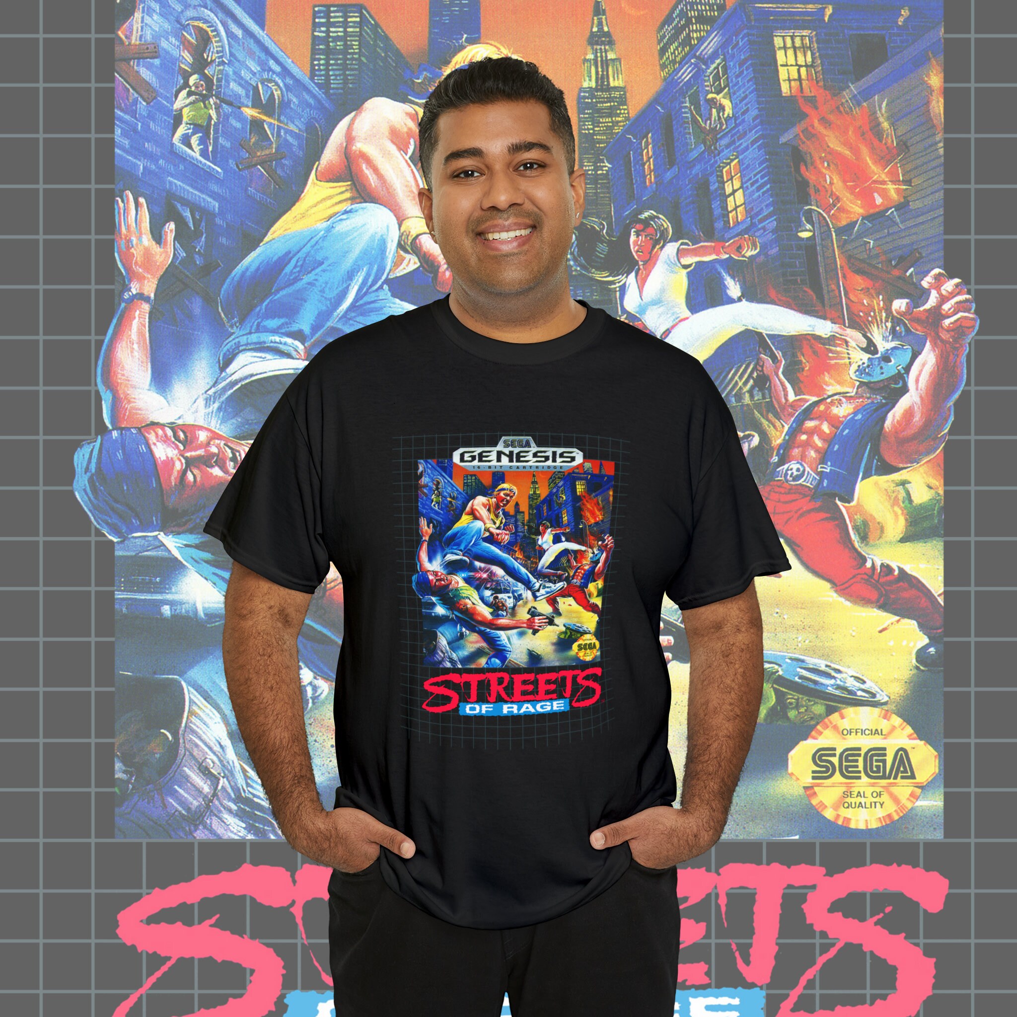 NEW Streets of Rage Box Art Retro Design T-shirt Sizes S 2XL - Etsy