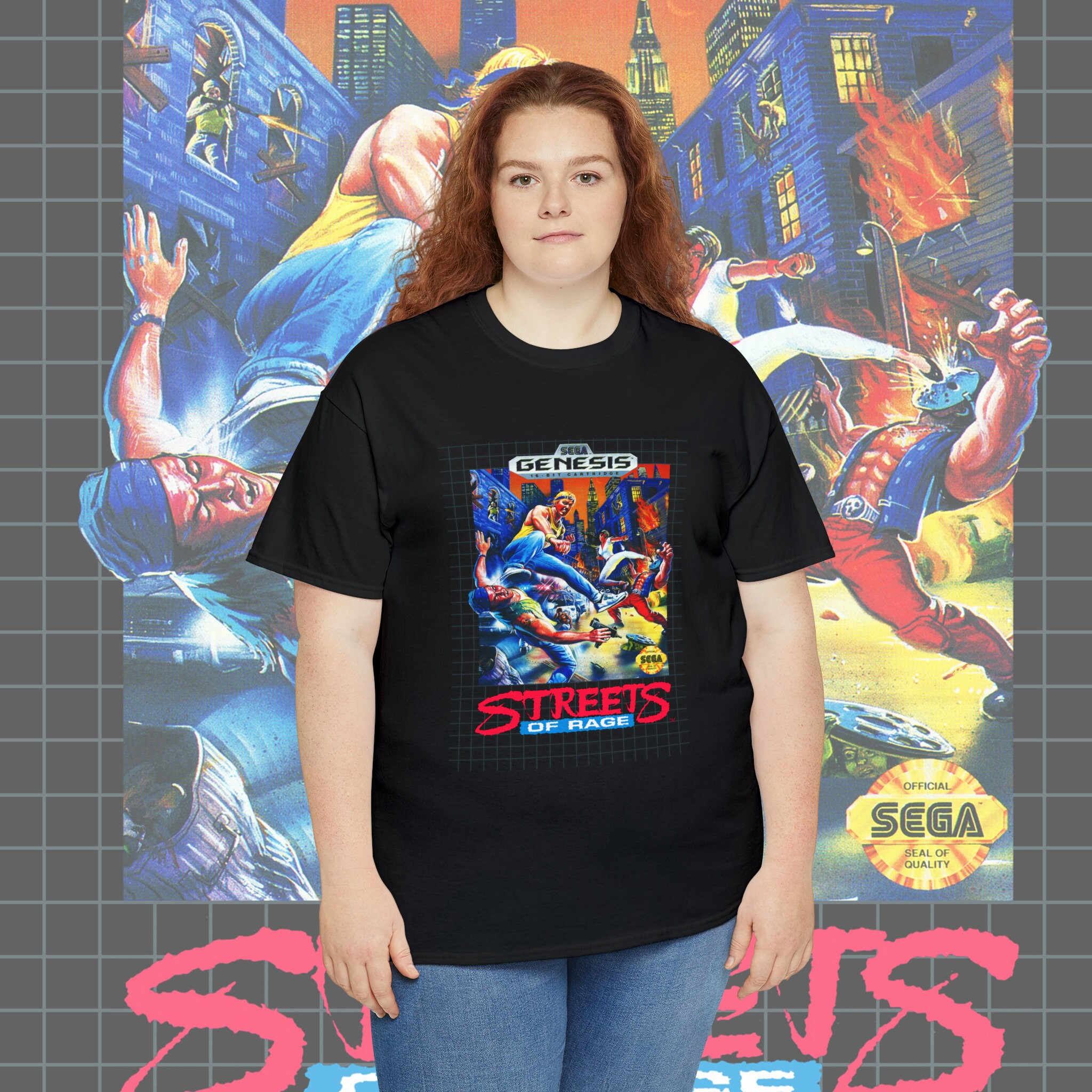 NEW Streets of Rage Box Art Retro Design T-shirt Sizes S 2XL - Etsy