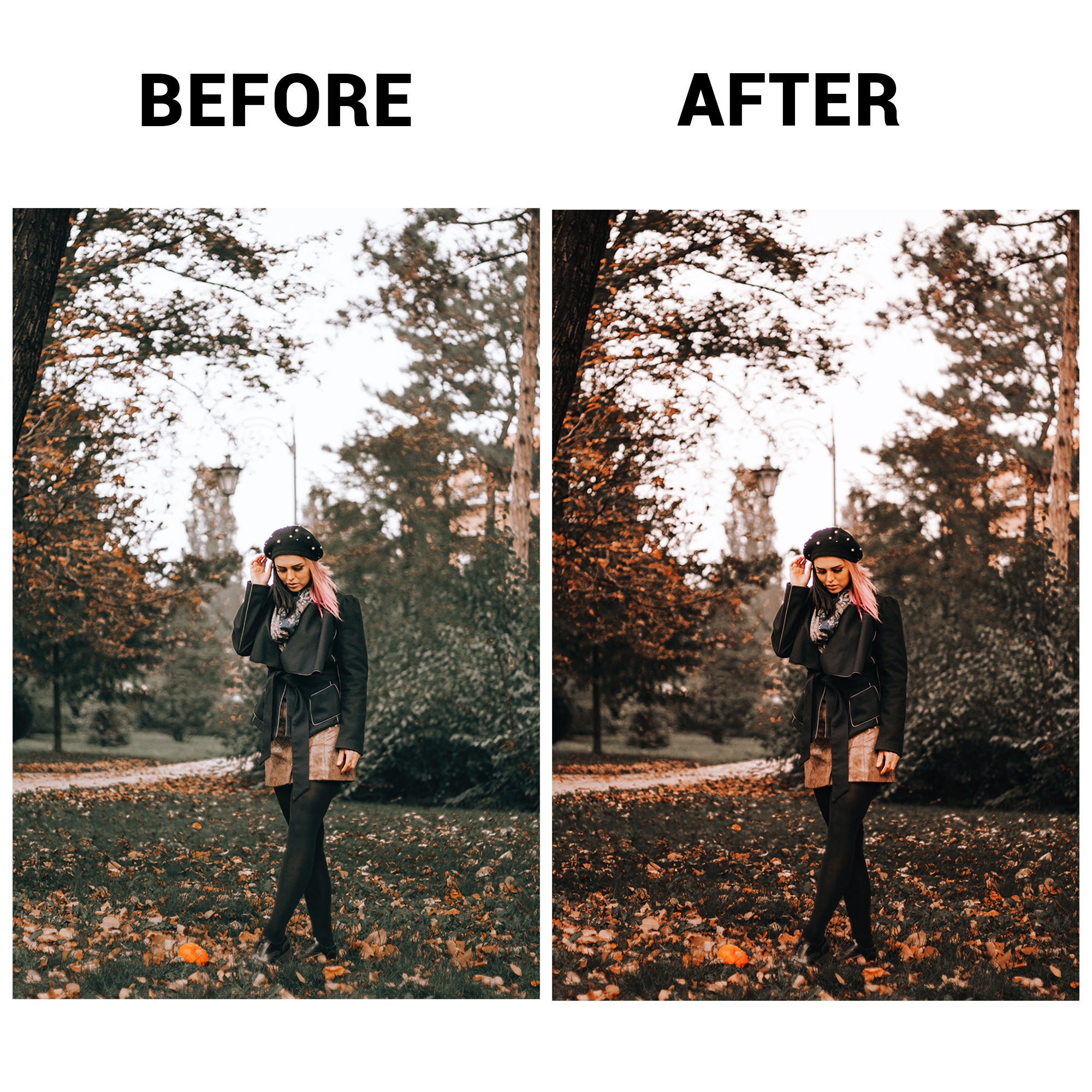 7 Autumn Luts Fall Lut Preset Adobe Premiere Pro Luts Pack Video ...