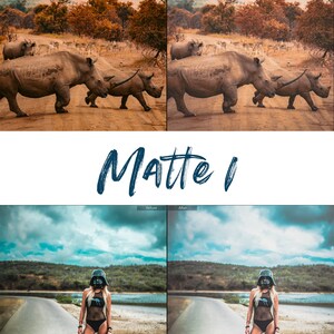 Matte Presets Matte Mobile Presets Lightroom Presets Matte Lightroom ...