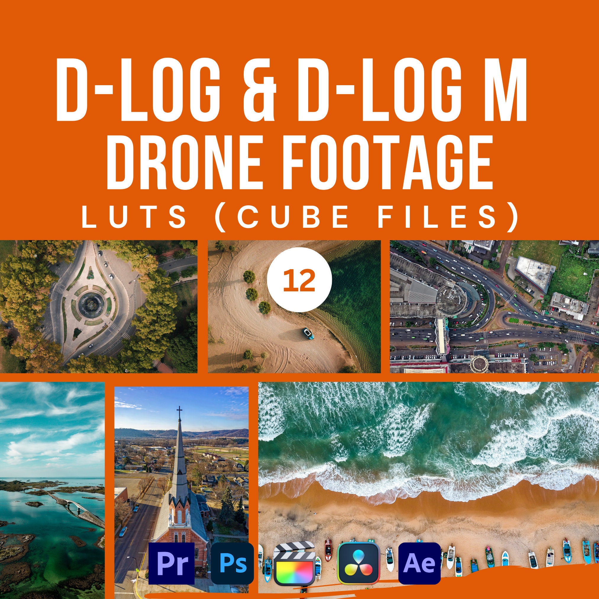 DJI DRONE Luts-dlog and Dlog-m Drone Luts for Professional - Etsy