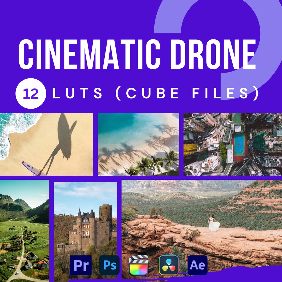 Drone Luts-cinematic Drone Luts Pack for Professional Videographers and Photographers. Drone ...