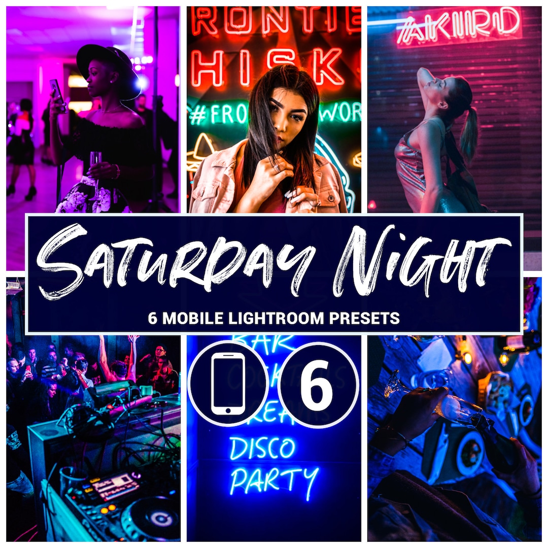 Night Mobile Preset Party Mobile Preset Night Party Preset - Etsy