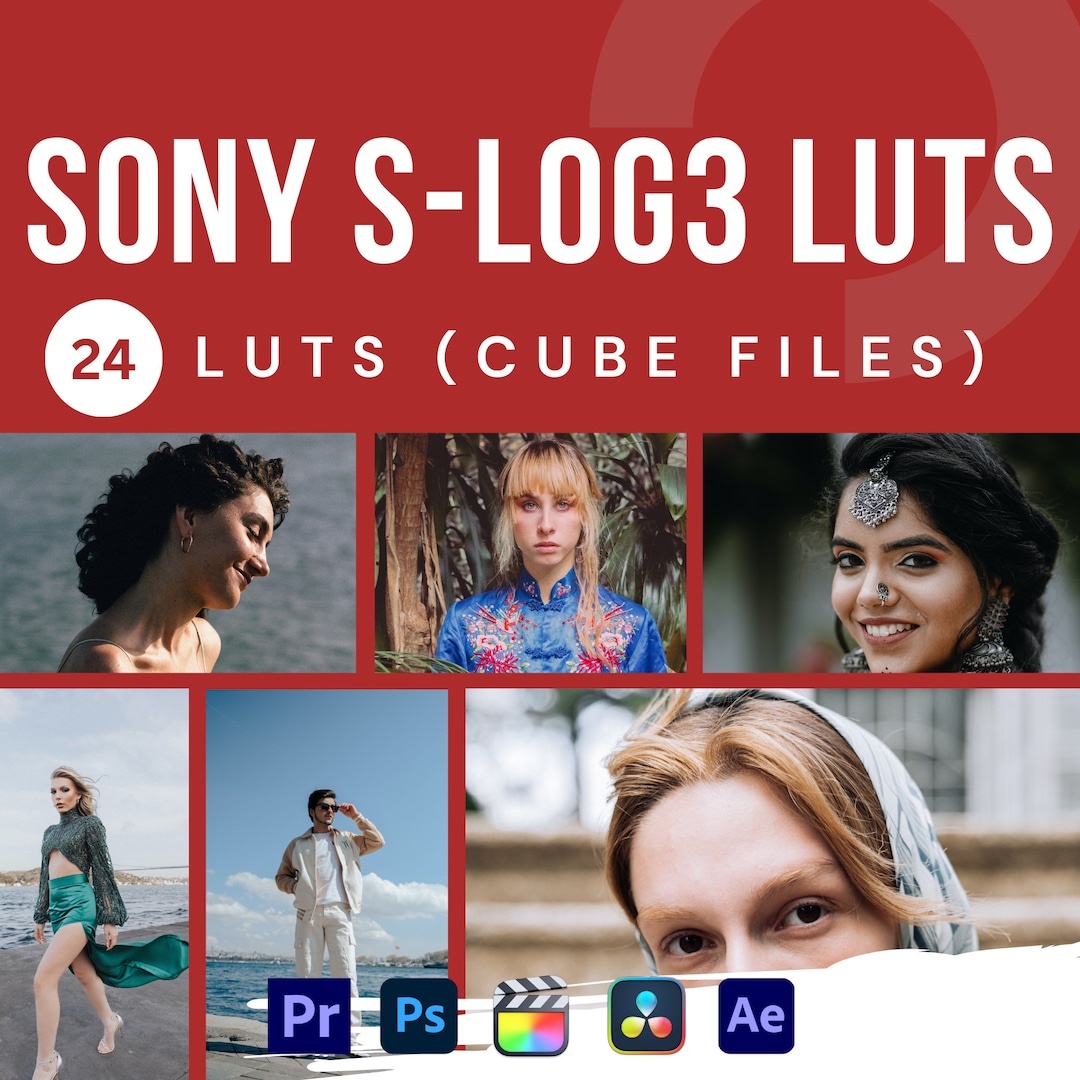 Sony Luts, Sony S-log3 Luts -24 High-quality Luts for Flat Picture ...