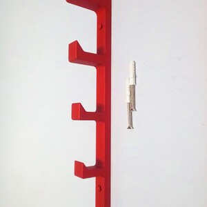 5 in 1 Vertical Wall Hook Heavy Duty Coat Hook Modern Decorative Hat ...