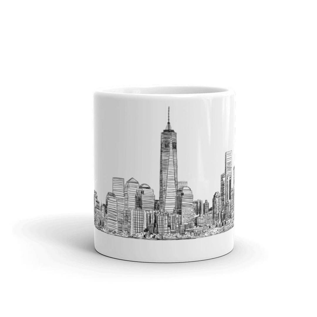 New York Skyline Mug - Etsy