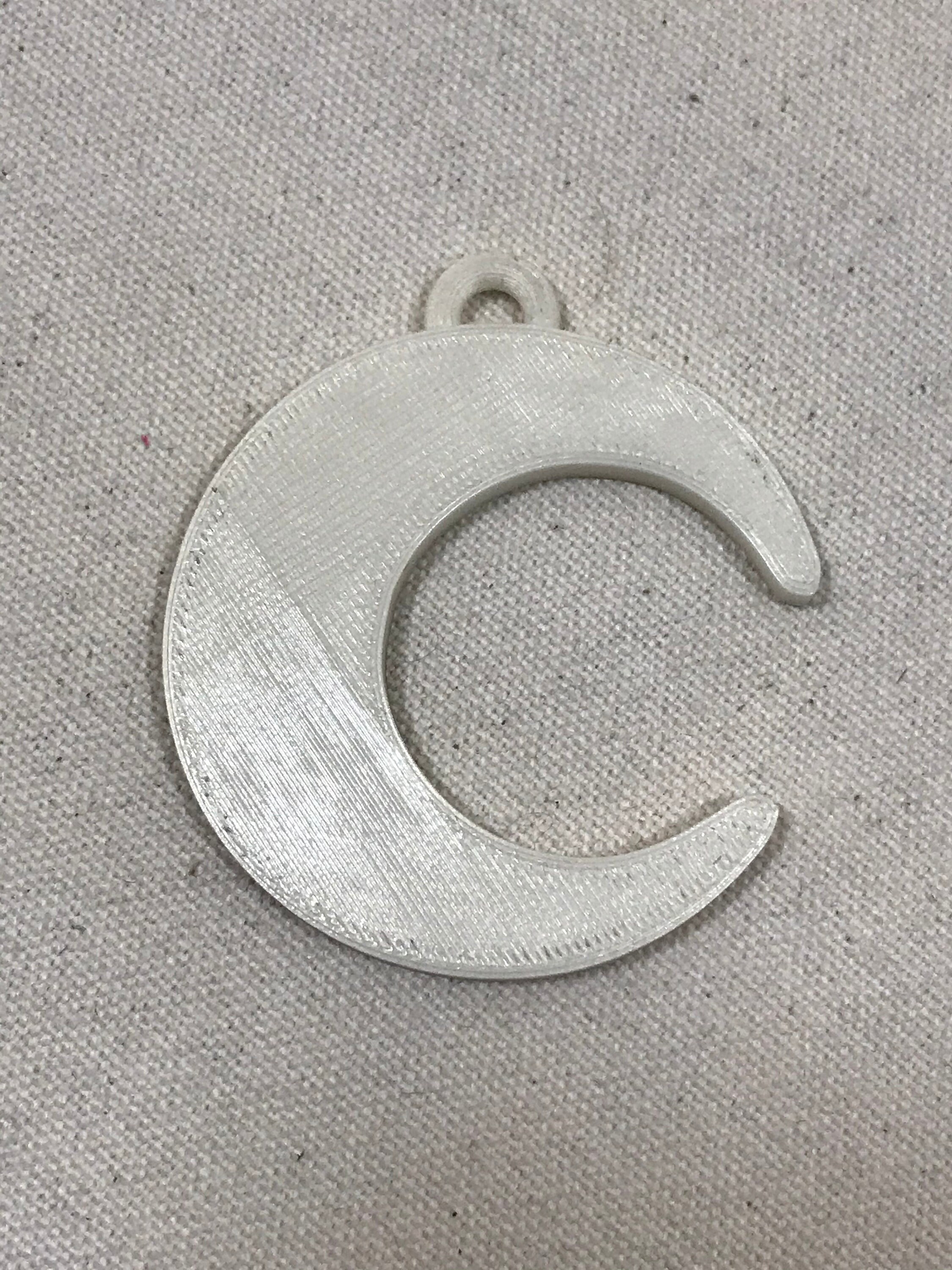 3D Printed DC Comics Moon Knight Keychain | Etsy