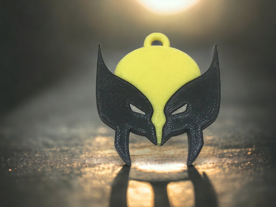 3D Printed X-men Wolverine Keychains - Etsy
