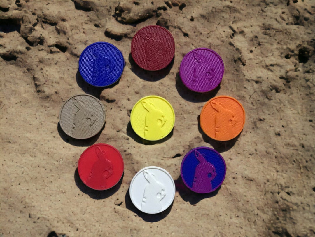 Beautifully Crafted 3D Printed Pikachu Pokémon Go Coins - Exclusive ...