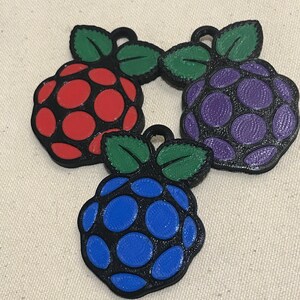 Custom 3D Printed Raspberry Pi Keychains - Unique Accessories for Tech ...