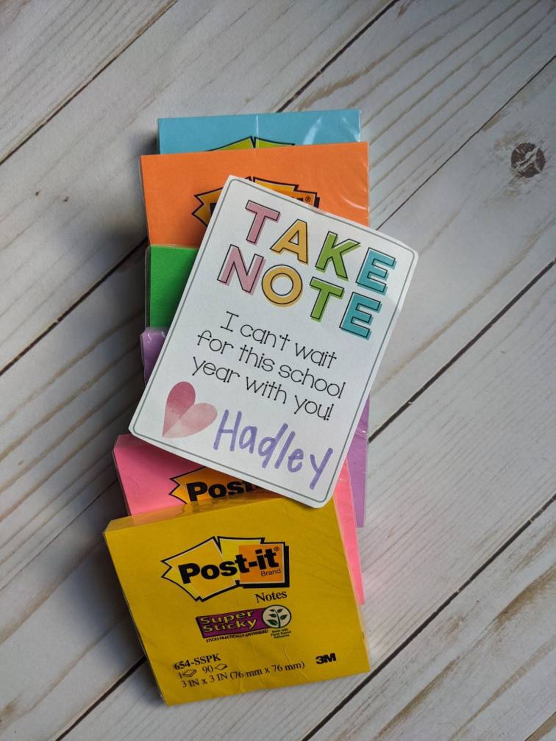 Take Note Teacher Back to School Gift Teacher Gift Back to | Etsy