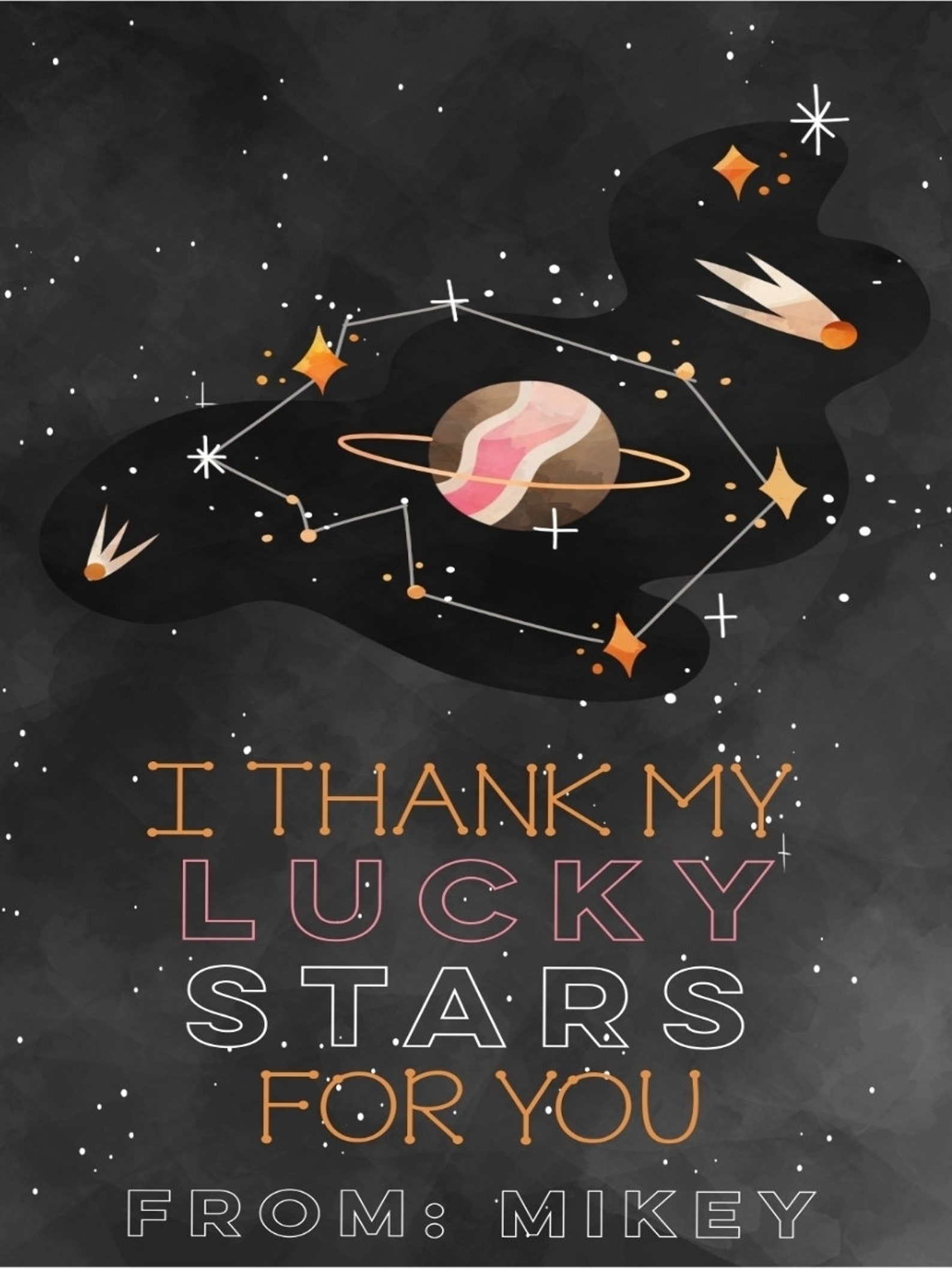 Space Valentine Space Valentine Cards Kid Valentine Cards - Etsy