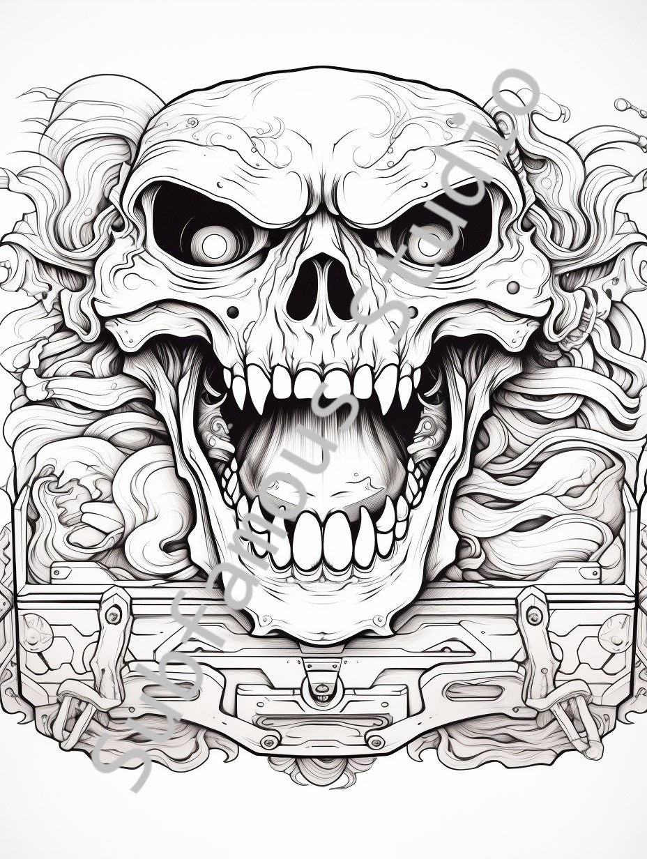 Fantasy Roleplay 5 Coloring Pages Set of 5 digital Download - Etsy