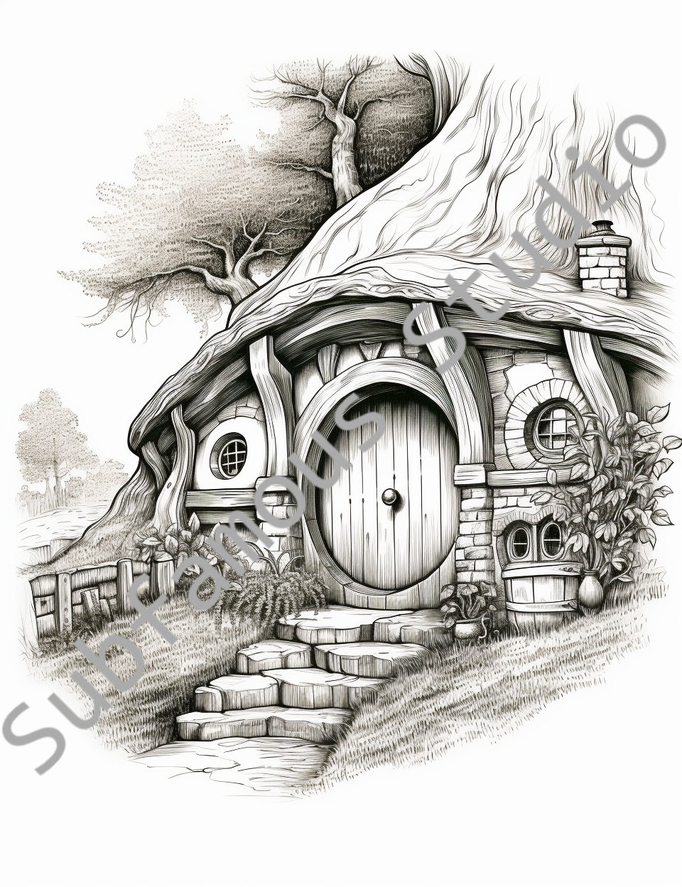 Fantasy Roleplay 12 Coloring Pages - Set of 5 (digital Download) - Etsy