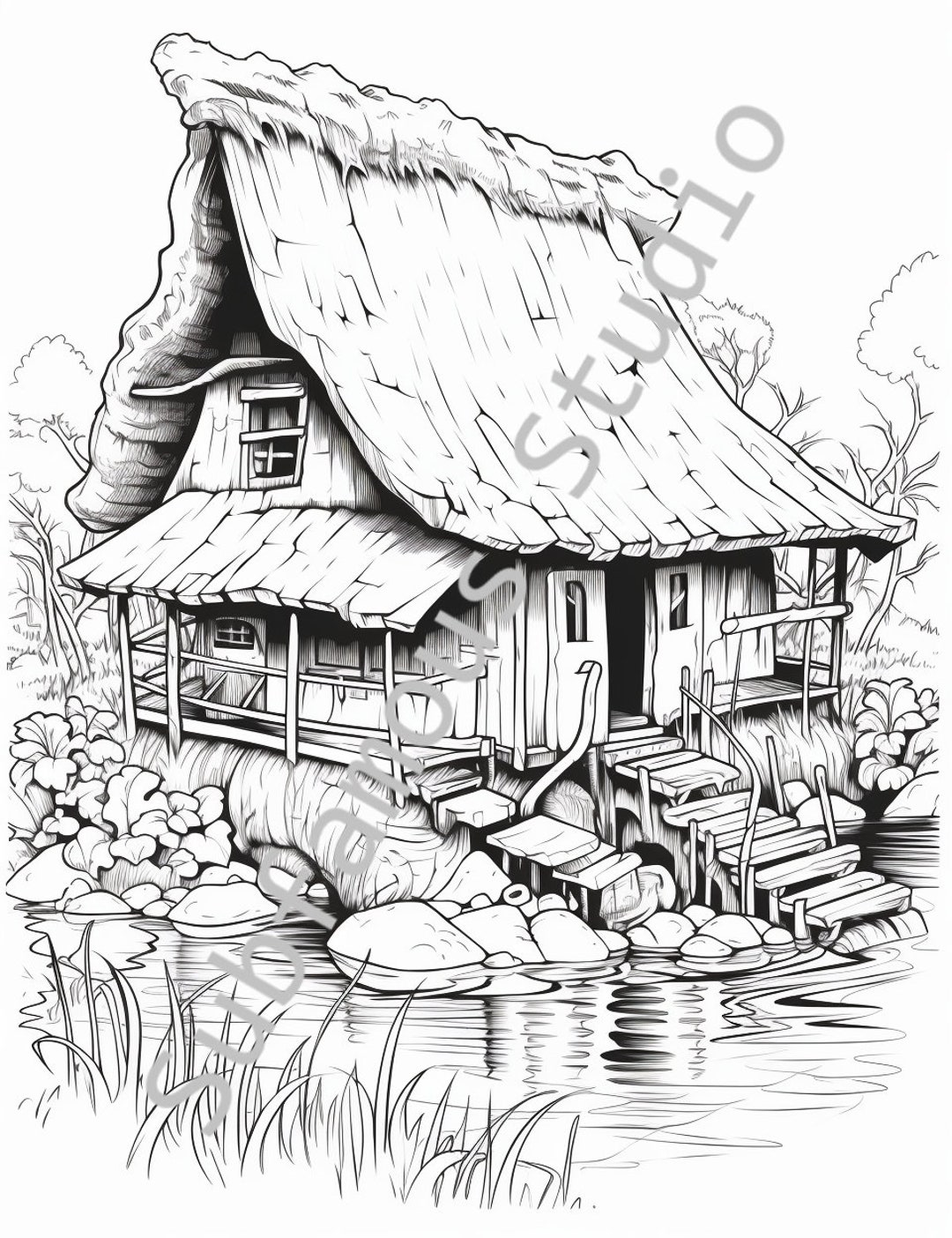 Fantasy Roleplay 6 Coloring Pages Set of 5 digital Download - Etsy