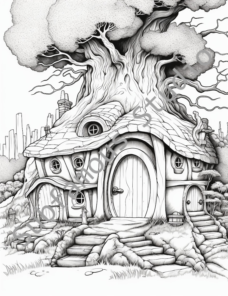 Fantasy Roleplay 10 Coloring Pages - Set of 5 (digital Download) - Etsy