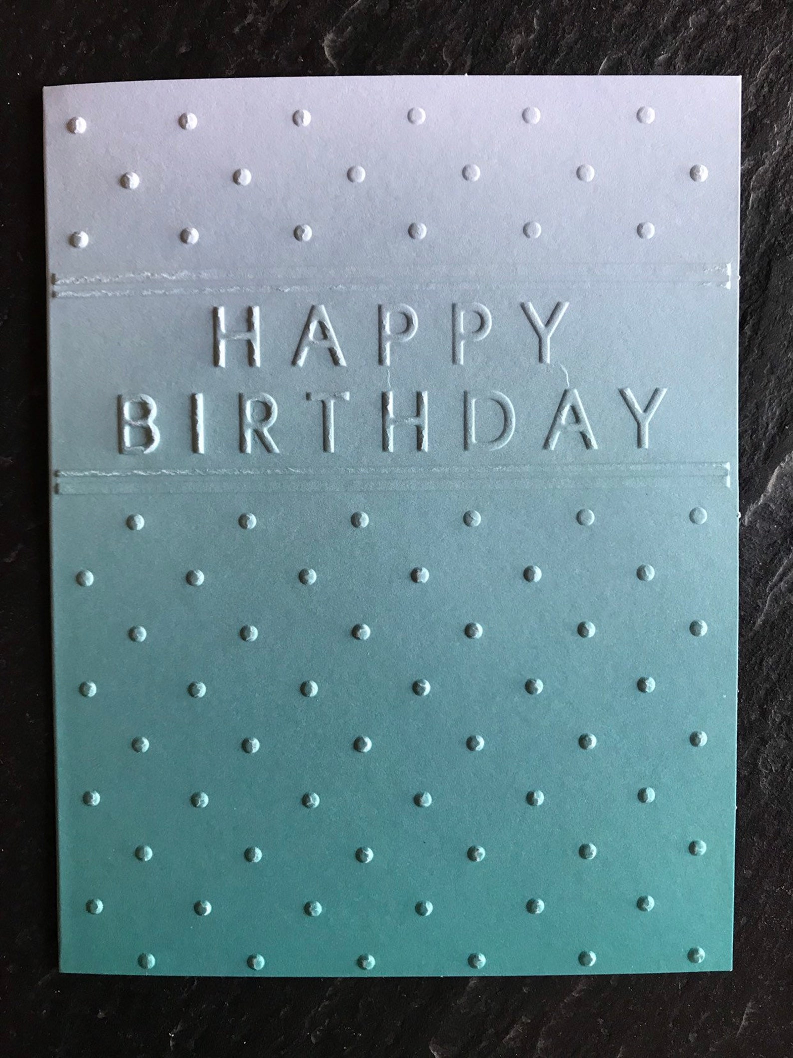 Embossed Birthday Card Pack Assorted Birthday Cards Handmade - Etsy
