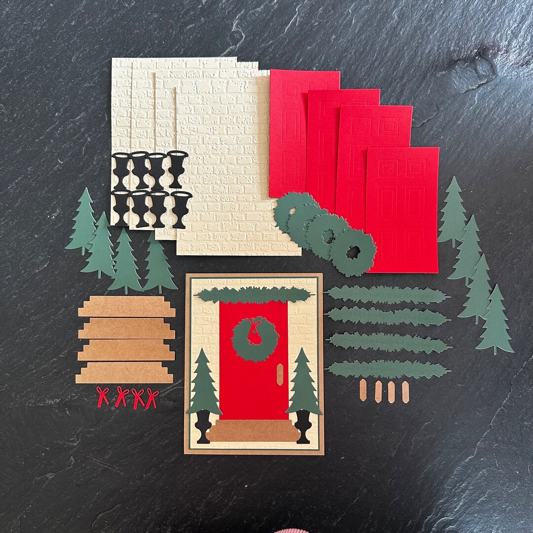 Christmas Card Making Kit for Kids/adults, DIY Handmade Greeting Cards ...