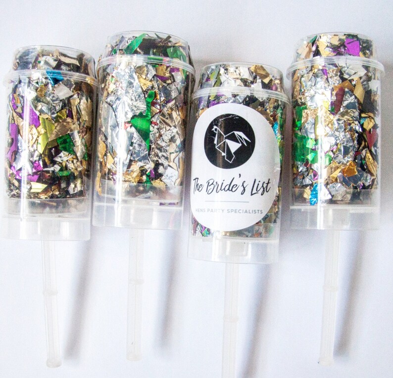 Confetti Poppers - Etsy