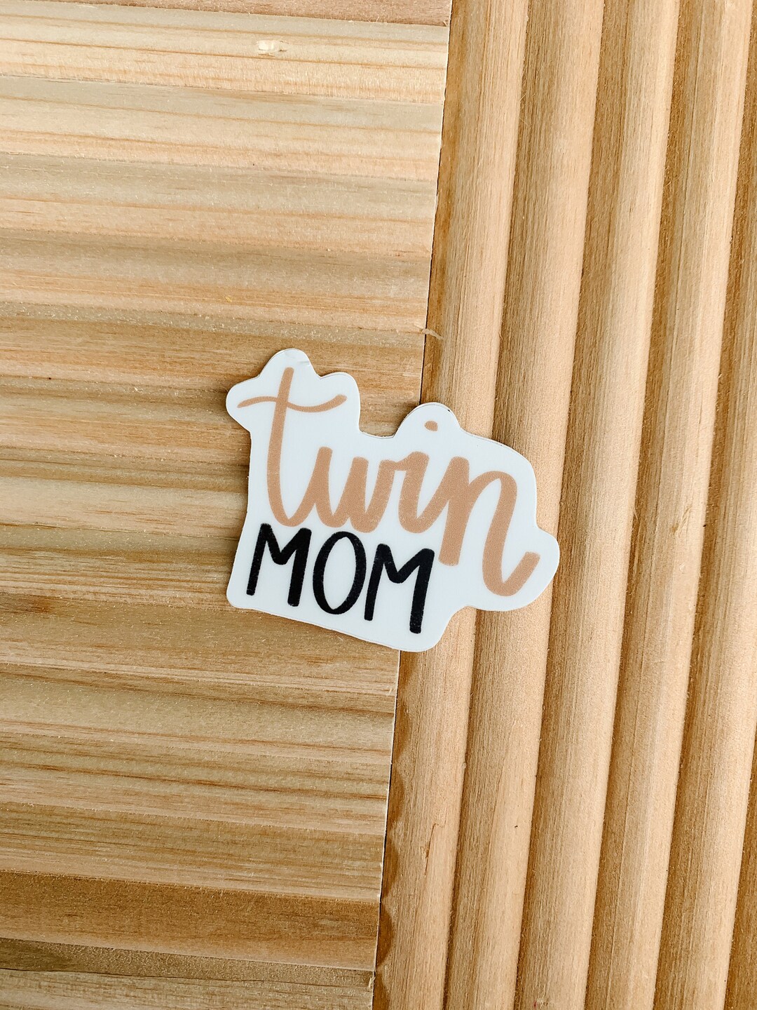 Twin Mom Sticker, Twin Mom, Twin Sticker, Water Bottle Sticker, Laptop ...