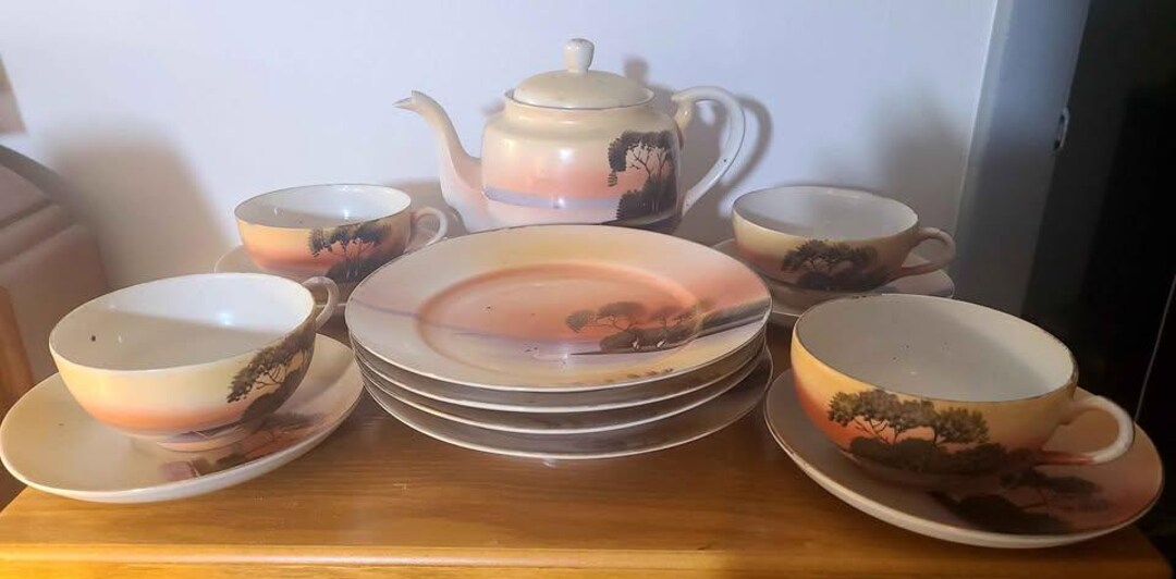 Made in Japan Tea Set 1950's - Etsy