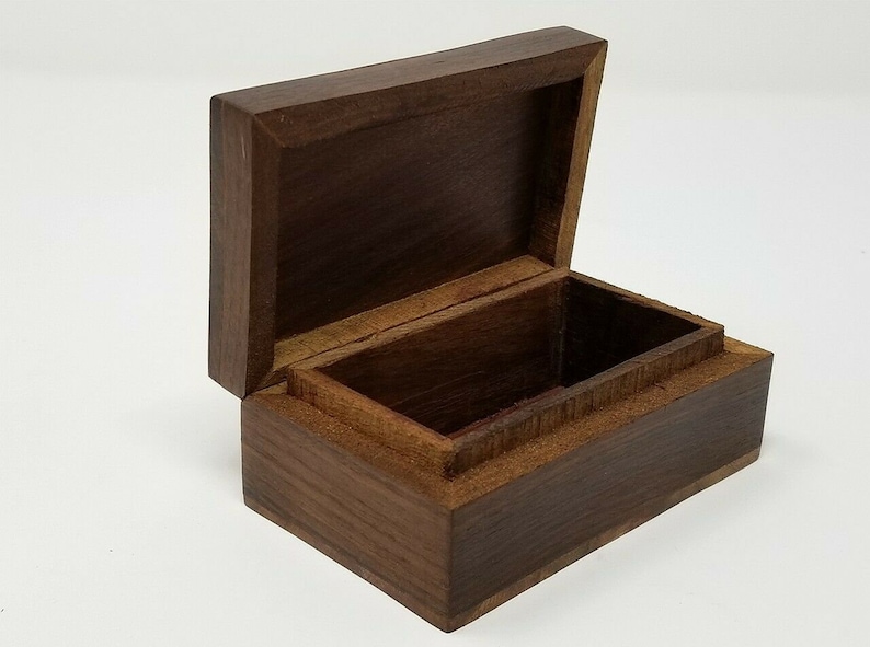 Brass Pentagram Pentacle Wooden Box Altar Stash Jewelry Wicca - Etsy